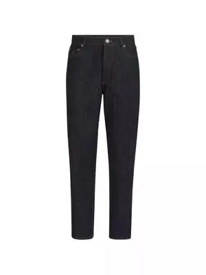 Brunello Cucinelli Iconic Fit Five-pocket Denim Trousers - Blue