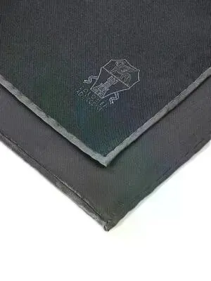 Brunello Cucinelli Logo-print Pocket Square