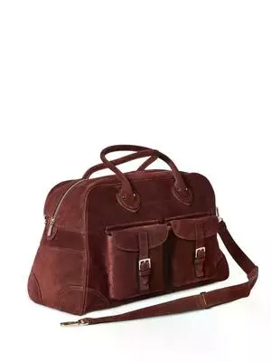 Brunello Cucinelli Suede Weekender Bag