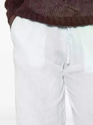 JAMES PERSE Linen Trousers - Blue