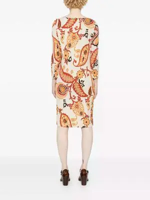 Gucci Paisley-print Midi Dress