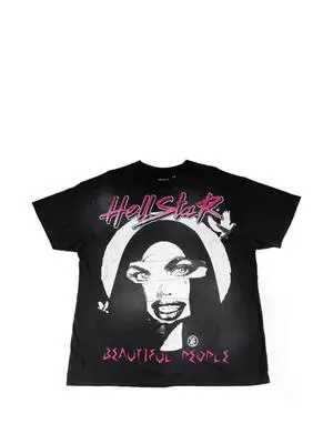 Hellstar Pattern T-shirts For Men