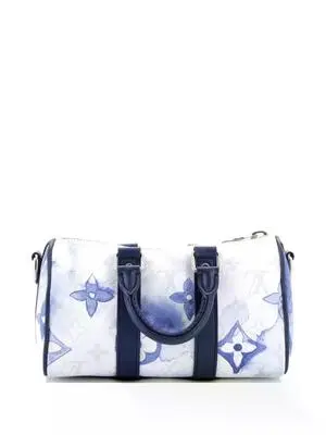 LOUIS VUITTON Keepall Bandouliere Monogram Watercolor Canvas Xs Bag - Blue