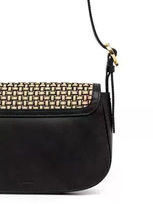 POLLINI Woven Panel Cross-body Bag