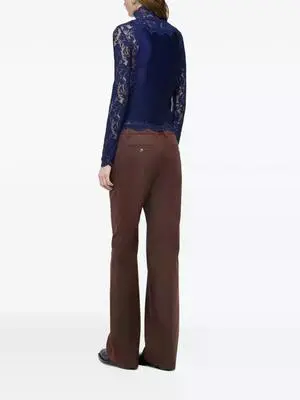 Rabanne High Neck Lace Top