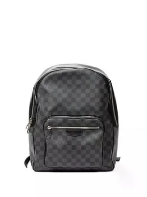 LOUIS VUITTON Josh Zip-up Backpack - Black