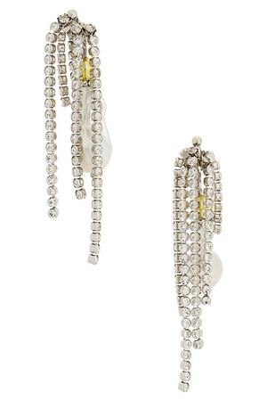Dries Van Noten Hoop Earrings - Silver