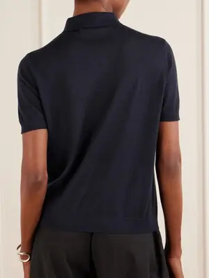 LISA YANG Naara Cashmere Polo T-shirt