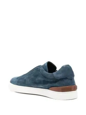 JOHN HARRISON Panelled Suede Sneakers