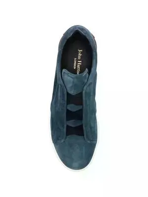 JOHN HARRISON Panelled Suede Sneakers