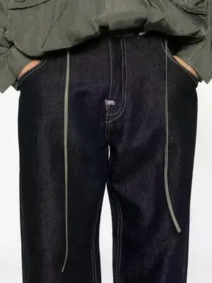Junya Watanabe X Levi's Contrast-stitch Wide-leg Jeans