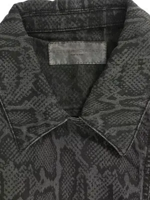 Stella McCartney Snake-print Denim Jacket