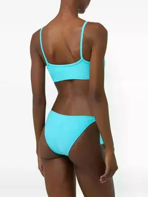 Moschino Print Lycra Bikini Top