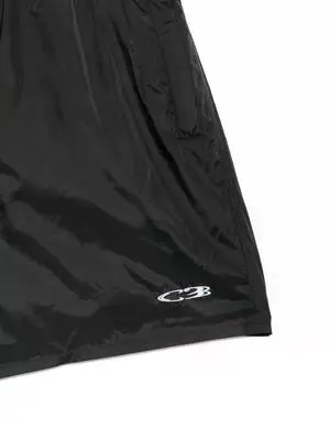 COLE BUXTON Logo Print Swim Shorts