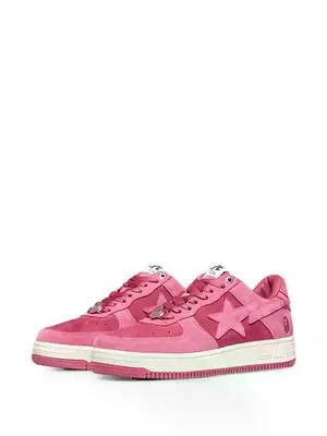 A BATHING APE Bapesta Suede Sneakers