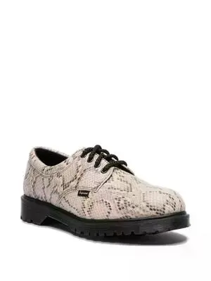 Dr. Martens X Supreme Snakeskin Effect Lace-up Shoes