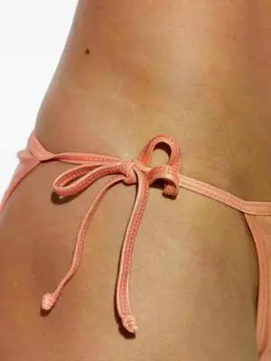 DIESEL® Metallic Side-tie Bikini Bottoms