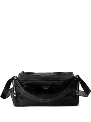 Prada Leather Shoulder Bag - Black