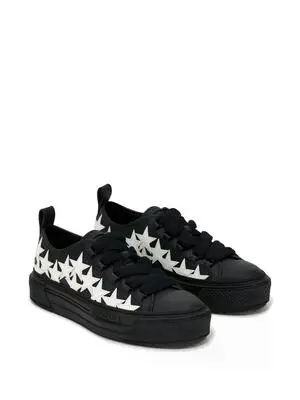 Amiri Stars Court Low Lace-up Sneakers - Black