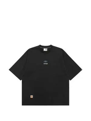 AAPE BY *A BATHING APE Logo-print Cotton T-shirt - Black