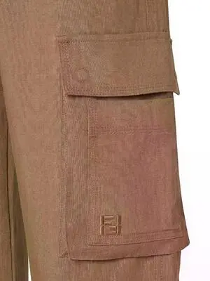 Fendi Linen Cargo Pants