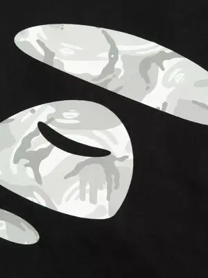AAPE BY *A BATHING APE Moonface Camo-print T-shirt