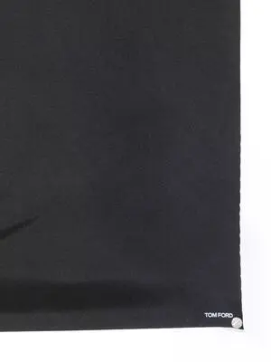 TOM FORD Logo-print Pocket Square