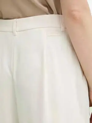 Armani Exchange Pleated Palazzo Trousers