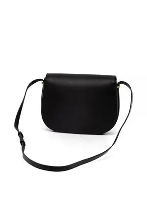 Armani Exchange Susy Logo-plaque Foldover Saddle Bag