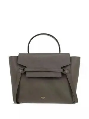 Celine Belt Micro Shoulder Bag - Grey