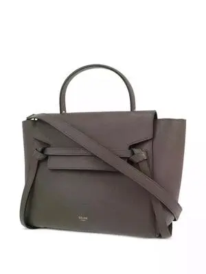 Celine Belt Micro Shoulder Bag - Grey