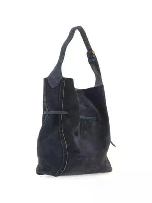 GIANNI CHIARINI Sienna Suede Bucket Bag