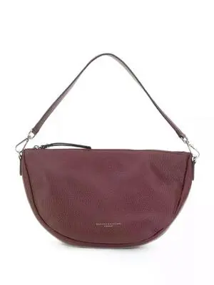 GIANNI CHIARINI Grained Leather Shoulder Bag - Red