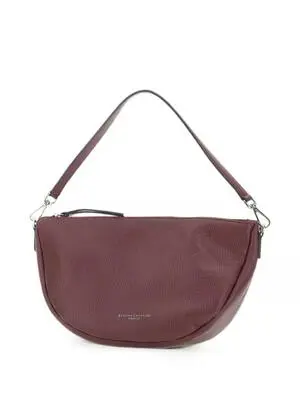 GIANNI CHIARINI Grained Leather Shoulder Bag - Red