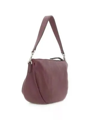 GIANNI CHIARINI Grained Leather Shoulder Bag - Red