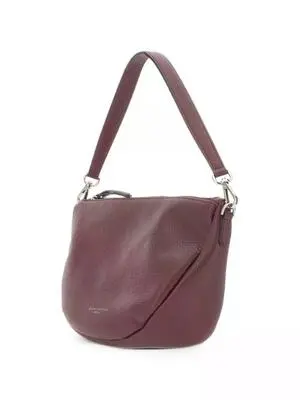 GIANNI CHIARINI Grained Leather Shoulder Bag - Red