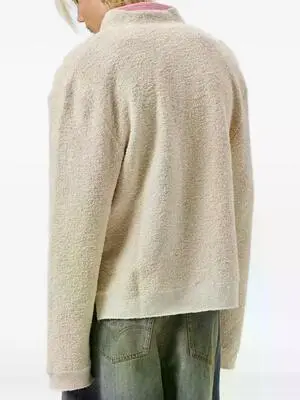 424 Deep V-neck Bouclé Sweater