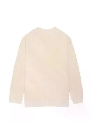 424 Deep V-neck Bouclé Sweater