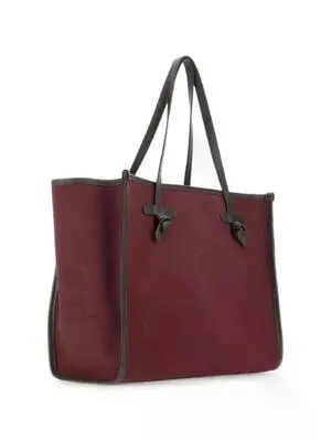MARCELLA CLUB Large Tote Bag - Red