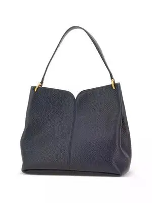 GIANNI CHIARINI Sandra Grained Leather Shoulder Bag