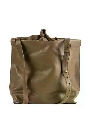 BEA MOMBAERS Shopper Matte Leather Tote Bag