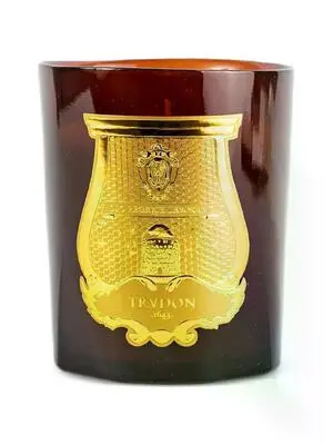 TRUDON Cire Logo-crest Candle - Brown