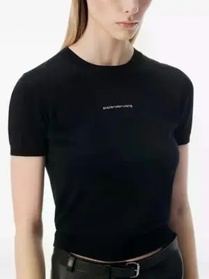 Alexander Wang Shimmering Logo T-shirt