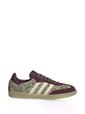 Adidas Adidas X Liberty London Samba OG Lace-Up Sneakers Neutrals