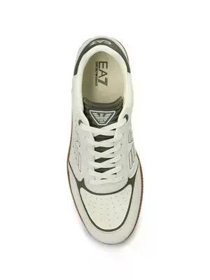 EA7 Panelled Logo Print Sneakers