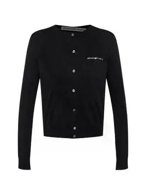 Alexander Wang Logo Cardigans For Women
