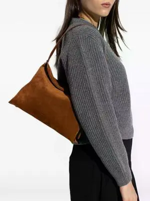 WANDLER Penelope Small Shoulder Bag - Brown