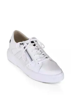 Ron White Manson Perforated Side-zip Sneakers