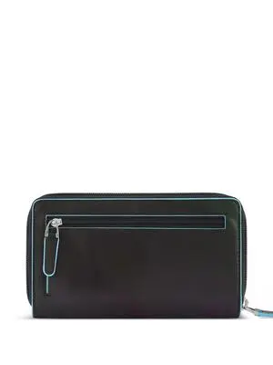 PIQUADRO Bifold Leather Wallet - Black