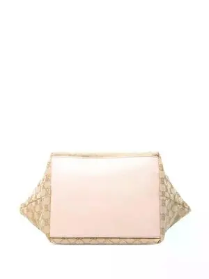 Gucci Gg Canvas Web Tote Bag - Pink